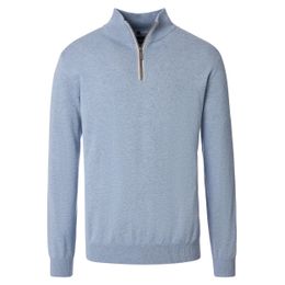 Casamoda Herren Troyer "Casamoda Troyer uni"hellblau, Gr. L, 100% Baumwolle, Pullover