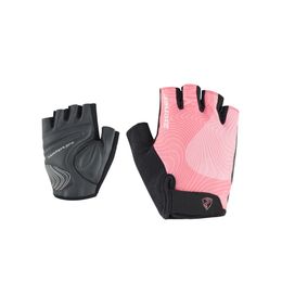 Fahrradhandschuhe Ziener "CLENI-Z", Damen, Gr. 6,5, strawberry sorbet, Materialmix, Handschuhe