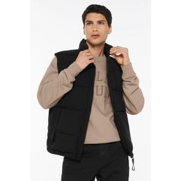 Harlem Soul Herren Steppweste, schwarz, Gr. XL, unifarben, Steppware, Material: 100% Polyester, Futter: 100% Polyester, F&uuml;llung: 100% Polyester,