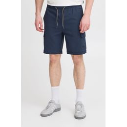 Cargoshorts Blend "BHEdgar", Herren, Gr. S, US-Gr&ouml;&szlig;en, blau (marineblaus), 97% Nylon, 3% Elasthan, bedruckt, Basic, normal normal, Hosen, L&auml;ssige Cargo-Shorts mit Taschen