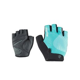 Fahrradhandschuhe Ziener "CLENI-Z", Damen, Gr. 6,5, bright turquoise, Materialmix, Handschuhe