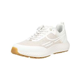 Sneaker TENHAAG "Tenhaag Sneaker Mesh", Damen, Gr. 39, wei&szlig;, Textil, Schuhe Sneaker