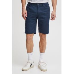 Shorts Blend "BHShorts", Herren, Gr. XXL, US-Gr&ouml;&szlig;en, marineblaus, 55% Leinen, 45% Baumwolle, unifarben, regular fit kurz, Hosen Shorts, Stilvolle Bermuda Chino Shorts