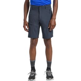 Shorts Jack Wolfskin "PICO TRAIL SHORTS M", Herren, Gr. 48, N-Gr, blau (midnight sky), Obermaterial: 100% Polyester, Hosen Shorts