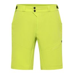 Radhose Ziener "NELAT-Z", Herren, Gr. 52, EURO-Gr&ouml;&szlig;en, bitter lemon, Obermaterial: 100% Polyester, Hosen