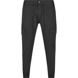 2Y STUDIOS Herren Cargohose "2Y Studios Herren 2Y Premium Aramis Cargohose"anthrazit, Gr. 34, unifarben, 98% Baumwolle, 2% Elasthan, Hosen