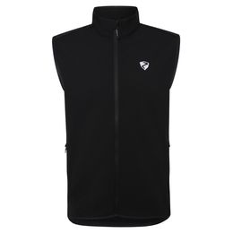 Funktionsweste Ziener "NASIM-Z", Herren, Gr. 56, schwarz, Obermaterial: 100% Polyester, Westen Funktionsweste