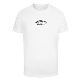 Mister Tee Shirt 'Pray For Your Enemies' male White size 4XL
