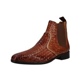 Melvin & Hamilton Stiefelette MELVIN & HAMILTON "Melvin & Hamilton Stiefelette Leder/Textil", Herren, Gr. 44, braun, Schuhe Stiefelette