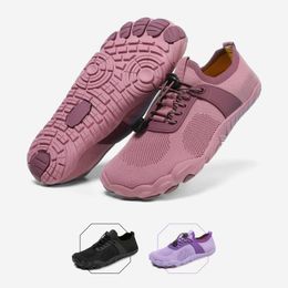 Barfu&szlig;schuh DOTALES "Airstep Barfu&szlig;schuhe Damen & Herren Barfu&szlig; Sneaker", Damen, Gr. 42, Normalschaft, rosa, Gummi, Kunstfaser, Schuhe Barfu&szlig;schuh, Minimalschuhe