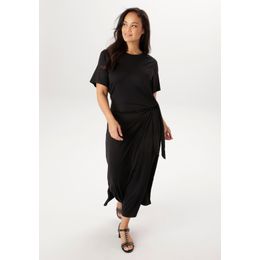 sheego Gro&szlig;e Gr&ouml;&szlig;en Maxikleid, schwarz, Gr&ouml;&szlig;e 54 - Damen