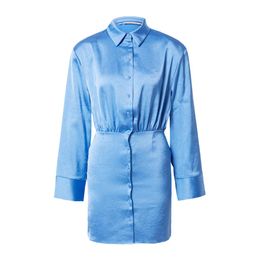 Oval Square Shirt Dress 'Polish' female Blue size S