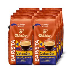 Tchibo - Barista Origins Colombia - 8 x 1 kg Ganze Bohne - Intensit&auml;t: 4/6