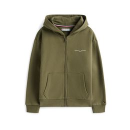 Tommy Hilfiger Zip-Up Hoodie boy Green size 7