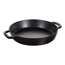 Staub Pans Paella-Pfanne 34 cm, Gusseisen, Schwarz