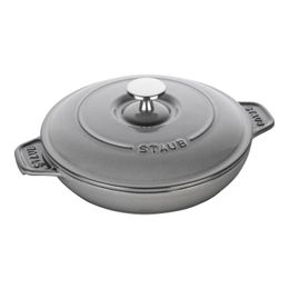 Staub Specialities Ofenform mit Deckel 20 cm, rund, Graphit-Grau, Gusseisen