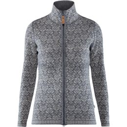 Fj&auml;llr&auml;ven Fj&auml;llr&auml;ven Damen Cardigan Snow Grey (Gr&ouml;&szlig;e: L)