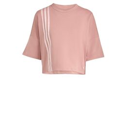 adidas originals Shirt 'Off Placed 3-Stripes' female Pink size M