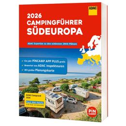 ADAC Campingf&uuml;hrer 2026 - S&uuml;deuropa