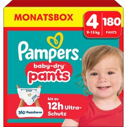 Pampers Baby Pants Baby Dry Gr. 4 Maxi (9-15 kg) Monatsbox