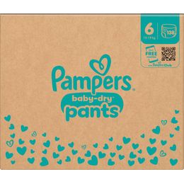 Pampers Baby Pants Baby Dry Gr. 6 Extra Large (13-19 kg) Monatsbox