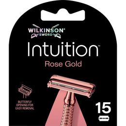 Wilkinson SWORD Rasierklingen f&uuml;r Rasierhobel, Intuition Rose Gold