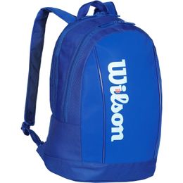 Wilson Tennisrucksack Kinder - Gr&ouml;&szlig;e Einheitsgr&ouml;&szlig;e - blau