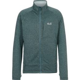 Jack Wolfskin ANYTRAIL Fleecejacke Herren - Gr&ouml;&szlig;e S - gr&uuml;n