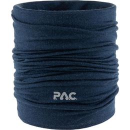P.A.C. Merino Wool Multifunktionstuch - Gr&ouml;&szlig;e Einheitsgr&ouml;&szlig;e - blau