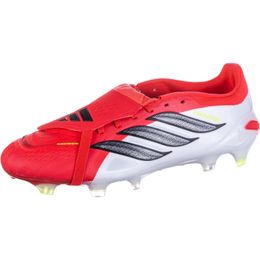 Adidas PREDATOR PRO FT FG Fu&szlig;ballschuhe Herren - Gr&ouml;&szlig;e 45 1/3 - rot