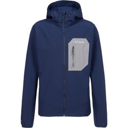 Columbia Tall Heights III Softshelljacke Herren - Gr&ouml;&szlig;e S - blau