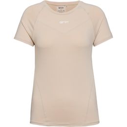 aim'n Aim'n Soft Basic Funktionsshirt Damen - Gr&ouml;&szlig;e M - beige