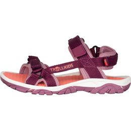 Trollkids Oslofjord Outdoorsandalen Kinder - Gr&ouml;&szlig;e 35 - lila