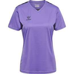 Hummel AUTHENTIC Funktionsshirt Damen - Gr&ouml;&szlig;e L - lila