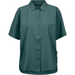 Jack Wolfskin SIERRA QUEST Funktionsbluse Damen - Gr&ouml;&szlig;e L - gr&uuml;n