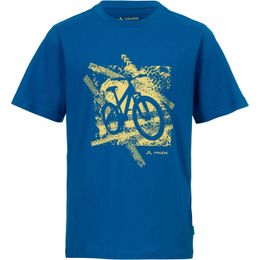 Vaude Lezza T-Shirt Kinder - Gr&ouml;&szlig;e 134/140 - blau