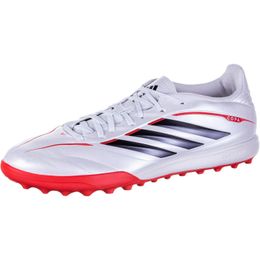 Adidas COPA PURE IV LEAGUE TF Fu&szlig;ballschuhe Herren - Gr&ouml;&szlig;e 42 - silber