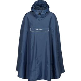 Vaude Valdipino Poncho - Gr&ouml;&szlig;e S - blau