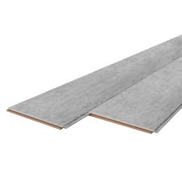 Kosche Paneele 'Quadro Plus' Beton grau 2000 x 200 x 12 mm