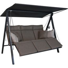 Angerer Freizeitm&ouml;bel Hollywoodschaukel 'Lounge Smart' 3-Sitzer gr&uuml;n 210 x 160 x 145 cm