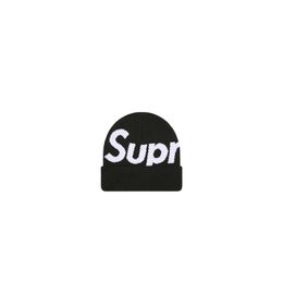 Supreme Big Logo Beanie (FW25) Black