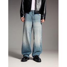 Bershka Jeans Herren Gr&ouml;&szlig;e 25 wei&szlig;