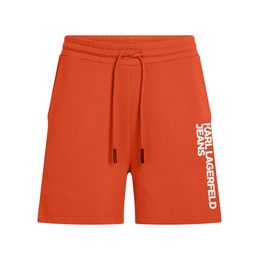 KARL LAGERFELD JEANS Shorts Herren Gr&ouml;&szlig;e 29/30 orangerot