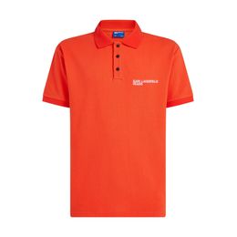 KARL LAGERFELD JEANS Poloshirt Herren Gr&ouml;&szlig;e S rot