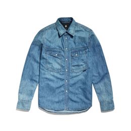 G-Star Raw G-star Hemd 'Dakota' Herren Gr&ouml;&szlig;e S blue denim