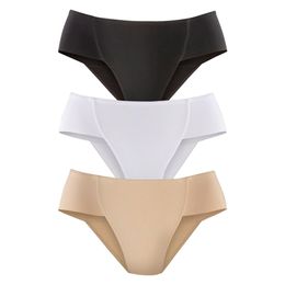Petite Fleur Controlslip Damen Gr&ouml;&szlig;e XS champagner / schwarz / wei&szlig;