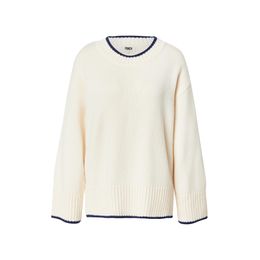 FRNCH PARIS Pullover Damen Gr&ouml;&szlig;e M creme / navy