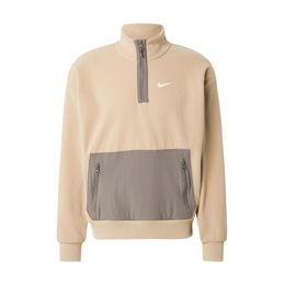 Nike Sportswear Pullover Herren Gr&ouml;&szlig;e XS beige / hellgrau / wei&szlig;