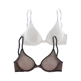 Petite Fleur BH Damen Gr&ouml;&szlig;e 85 schwarz / wei&szlig;