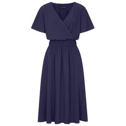 HotSquash Kleid Damen Gr&ouml;&szlig;e 38 marine Winterkleid
